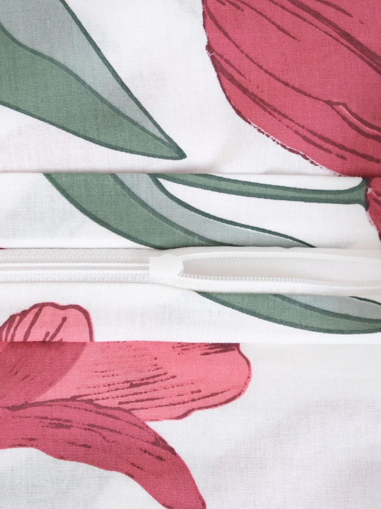 MK Lůžkoviny Bavlněný povlak na polštář Renforcé 40 x 40 cm - Tulipány
