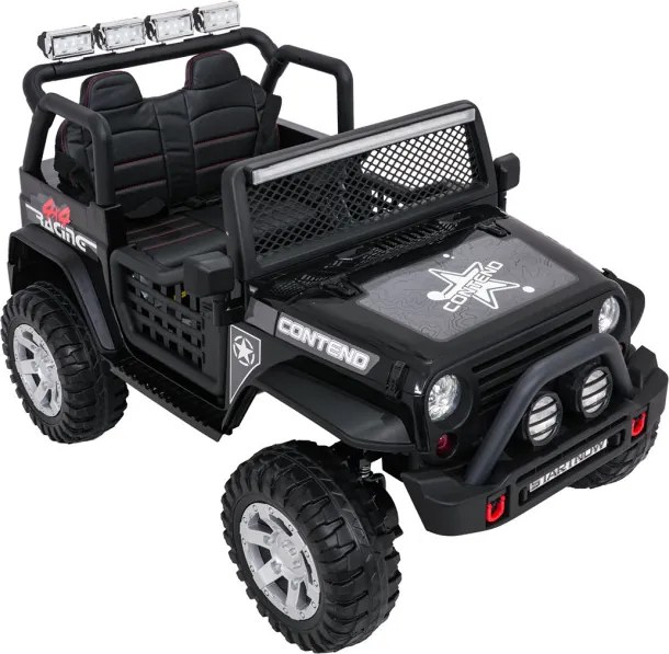 Elektrické autíčko Jeep BEAST 4x4 černé