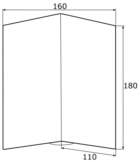 Argon 0918 - Nástěnné svítidlo SKIATOS 2xGU10/5W/230V