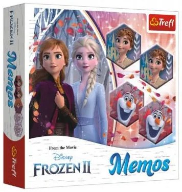 Trefl Pexeso papírové Ledové království II/Frozen II společenská hra