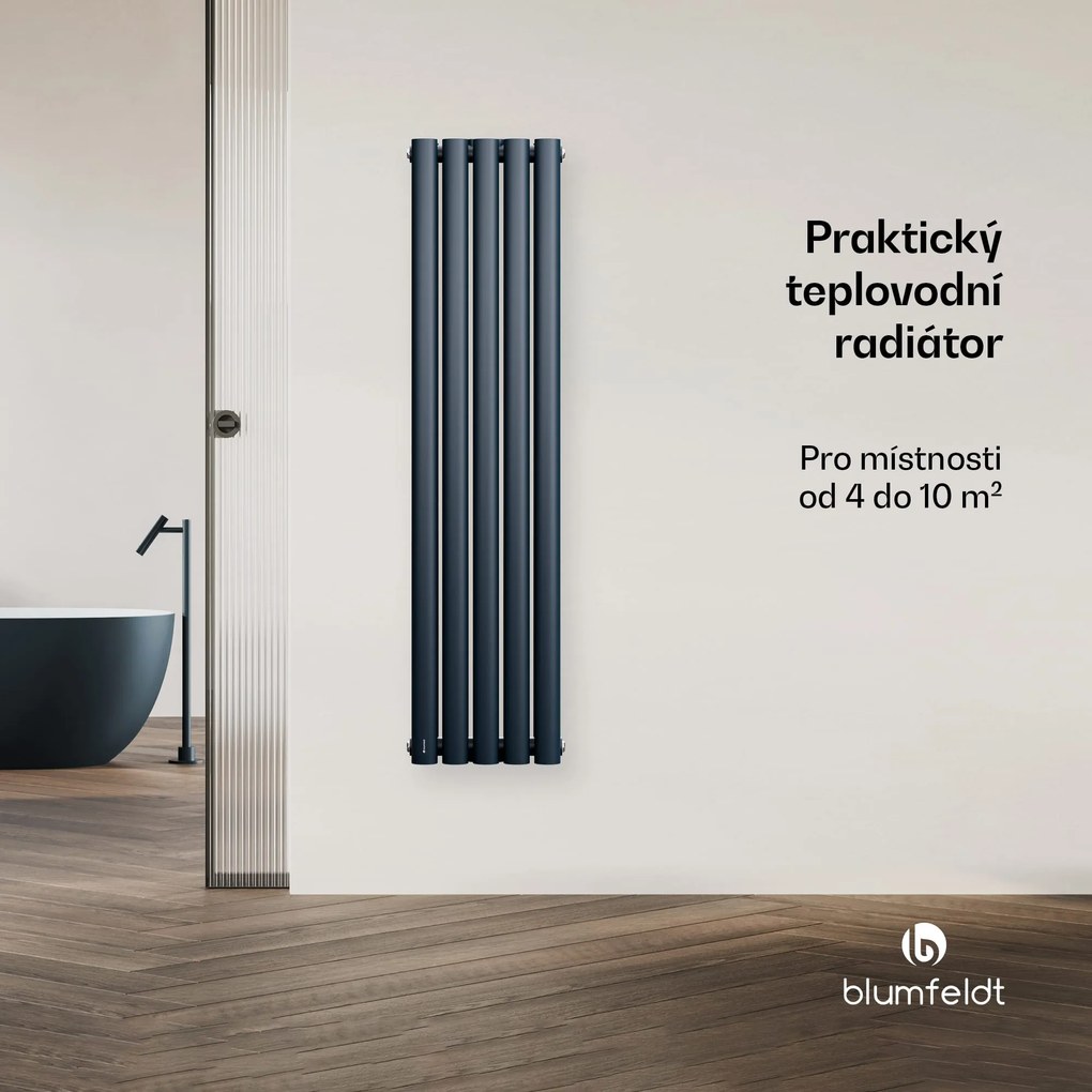 Blumfeldt Tallheo radiátor 120x30 620W