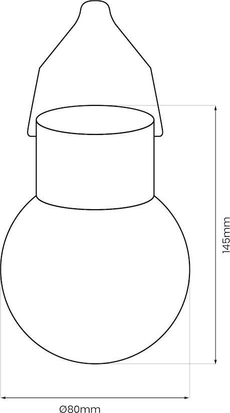 Exteriérové solární závěsné svítidlo Ring, 1x stříbrné křišťálové stínítko, RGB
