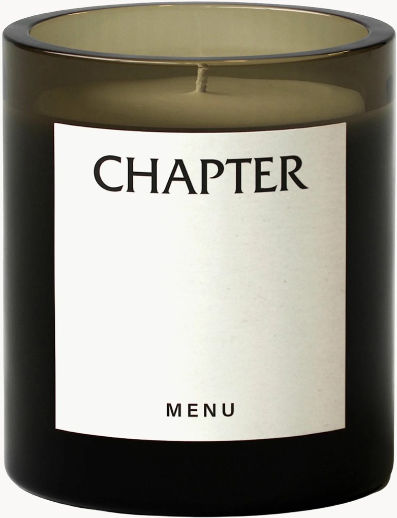 Vonná svíčka Olfacte Chapter (citronová kůra, pačuli a kardamom)
