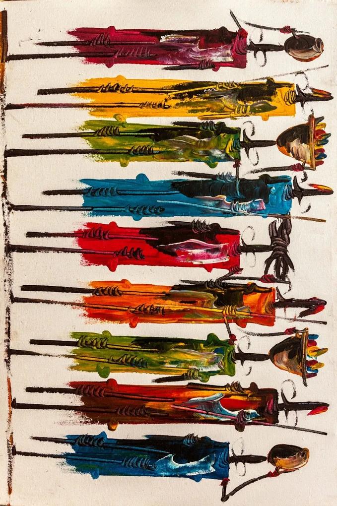 Koberec Masaj 100x200 cm vícebarevný