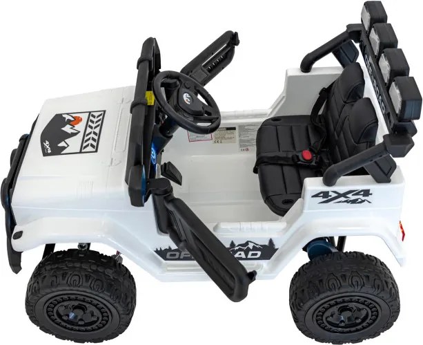 Elektrické autíčko Off-Road CLIMBER bílé
