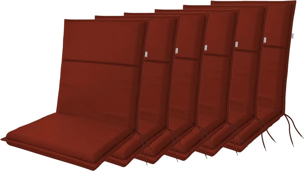 Doppler LIFE 5352 - set 6 ks polstrů na křeslo s nízkým opěradlem