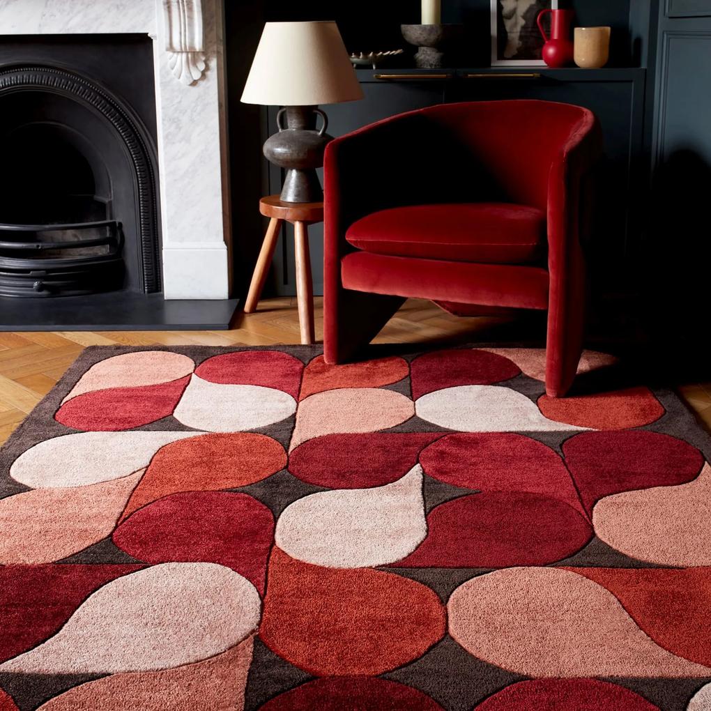 Tribeca Design Kusový koberec Inxs Jive Red Rozměry: 160x230 cm