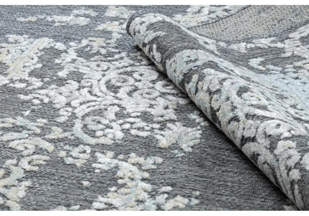 Kusový koberec Sole šedý 80x250cm