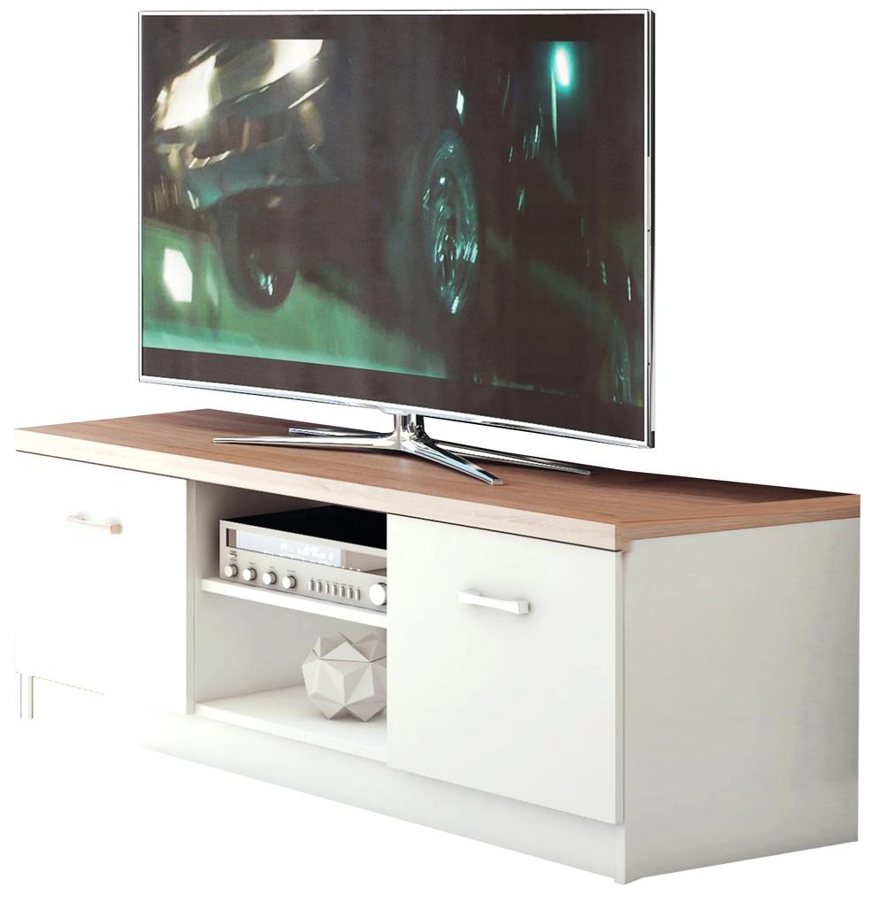 TV stolek Tianna 2d (bílá). 1053335