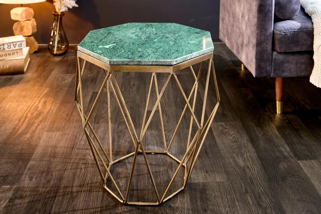 Konferenční stolek Diamond 50cm mramor