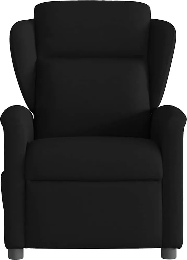 Elektrické polohovací křeslo černé textil 3303116