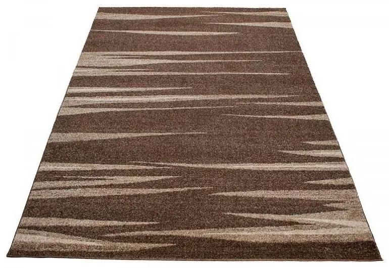 Kusový koberec Albi tmavě hnědý 300x400cm