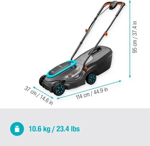 © 2024 - 2025 GARDENA Akumulátorová sekačka PowerMax 32/18V P4A - sada