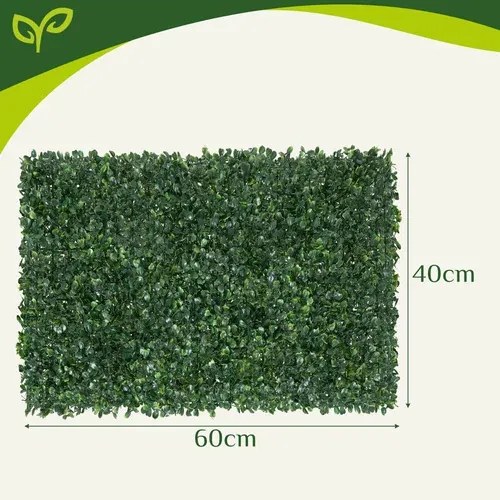 Plotový panel 60 × 40 cm – umělý buxus