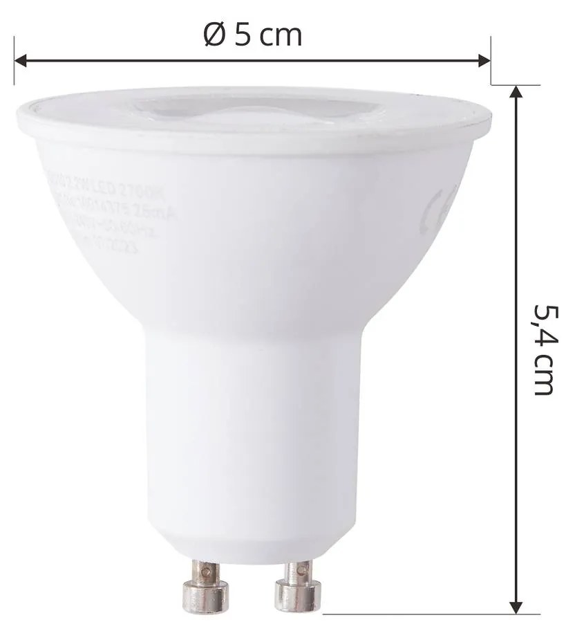 Arcchio LED žárovka GU10 2,2 W 2700K 350 lumenů