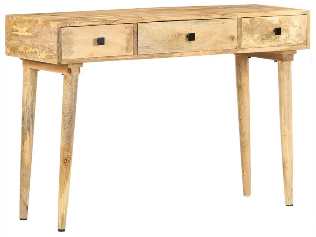 320803 vidaXL Konzolový stolek 115 x 35 x 76 cm masivní mangovníkové dřevo