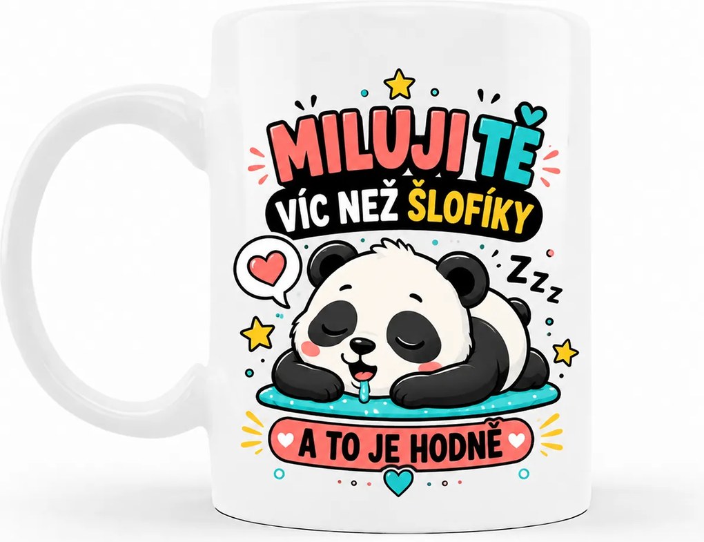 Ahome Ahome CZ Hrneček Miluji Tě víc než šlofíky 330 ml