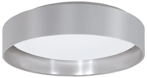 Eglo 31623 - LED Stropní svítidlo MASERLO LED/16W/230V pr. 40,5 cm šedá/stříbrná