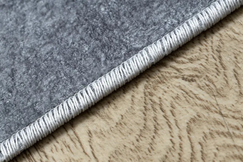 Dywany Łuszczów, Dětský kusový koberec Junior 52106.801 Alphabet grey, 160x220, šedá, dětský pokoj