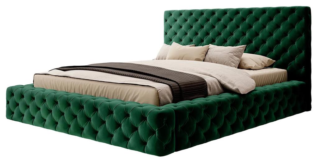 Eltap Čalouněná postel Princce Materiál a barva potahu: Royal 18 - béžová, Rozměry (cm): 140x200