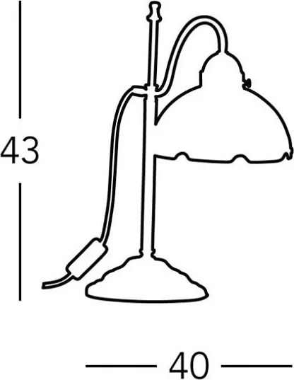 Svítidla KOLARZ Rustikální stolní lampa Kolarz Nonna 731.71.73