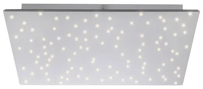 Bílé stropní svítidlo 45 cm včetně LED s dálkovým ovládáním - Lucci