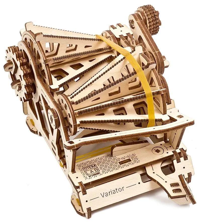 Ugears 3D dřevěné mechanické puzzle STEM výukový variátor