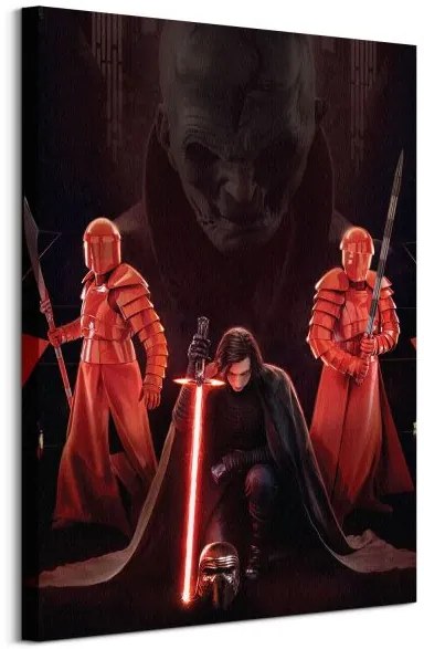 Art Group Obraz na plátně Star Wars The Last Jedi (Kylo Ren Kneel) 60x80cm