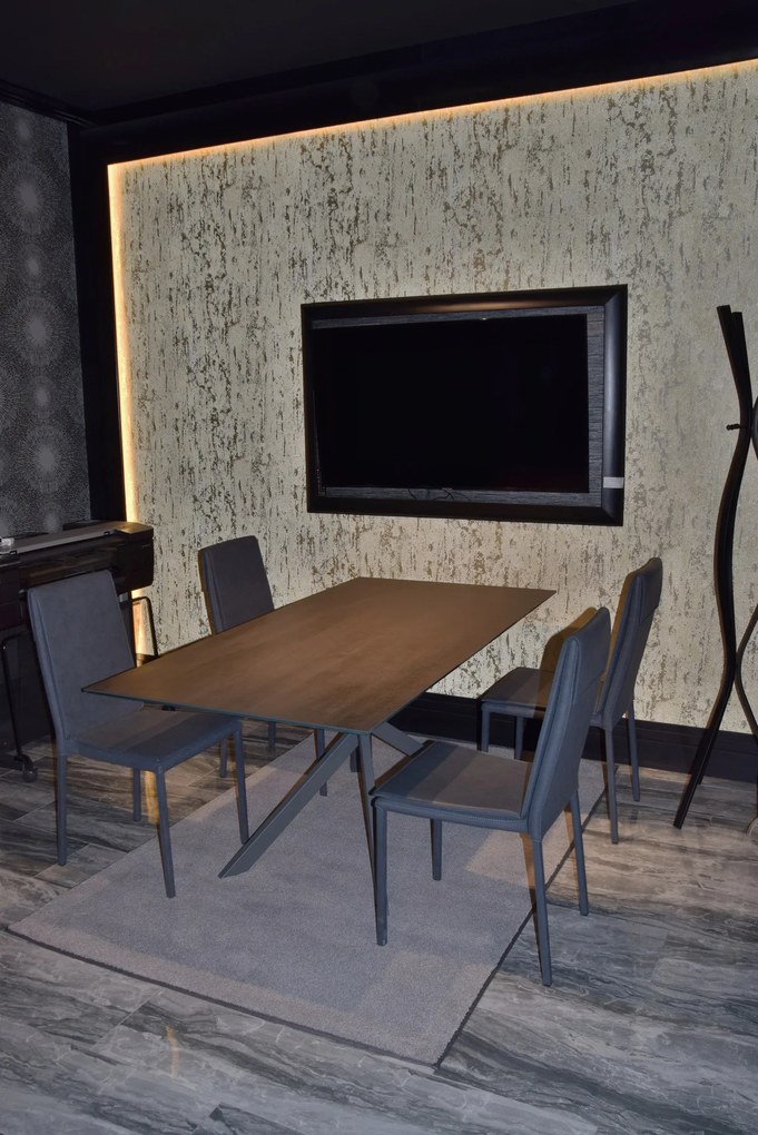 Lano, Kusový koberec Supersoft s bordurou 840 sv. šedý, 80x150, šedá, chodba / předsíň