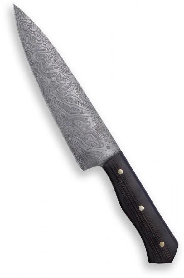 kuchařský nůž Chef Dellinger Capo Damascato Wenge Wood