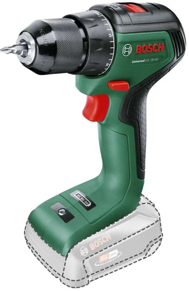 Bosch - 18V AKU vrtací šroubovák, bez baterie a nabíječky 06039D7000