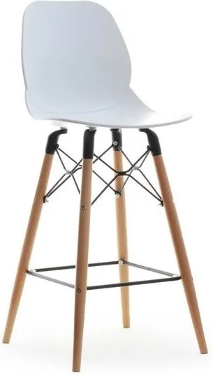 design4life Barová židle SWEN Bílá