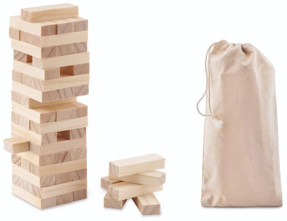 Společenská hra sortland dřevěná věž jenga