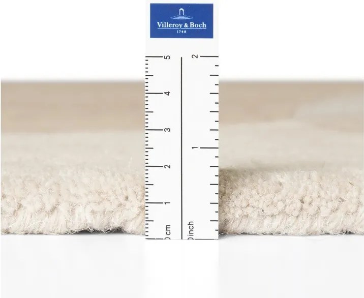 Béžový vlněný kulatý koberec ø 200 cm Ovia – Villeroy&Boch