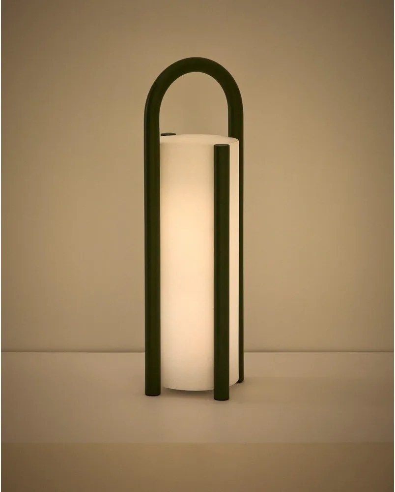 LED přenosné venkovní svítidlo na USB ø 16 cm Leros – Kave Home
