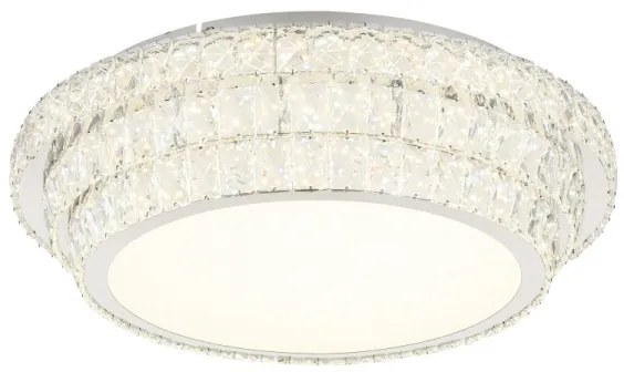 Globo 68157-58- LED Stmív stropní svít KLARA 58W/230V 2700-6000K pr.60cm bílá+DO