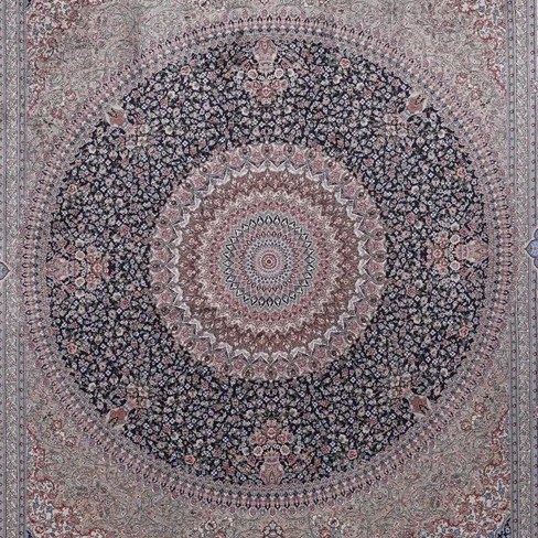 BE Koberec Anatolia Silk 32510 BLUE - modrý obdélníkový Rozměr: 160x230 cm