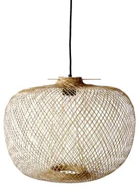 Závěsné bambusové svítidlo Bamboo Ball Bloomingville