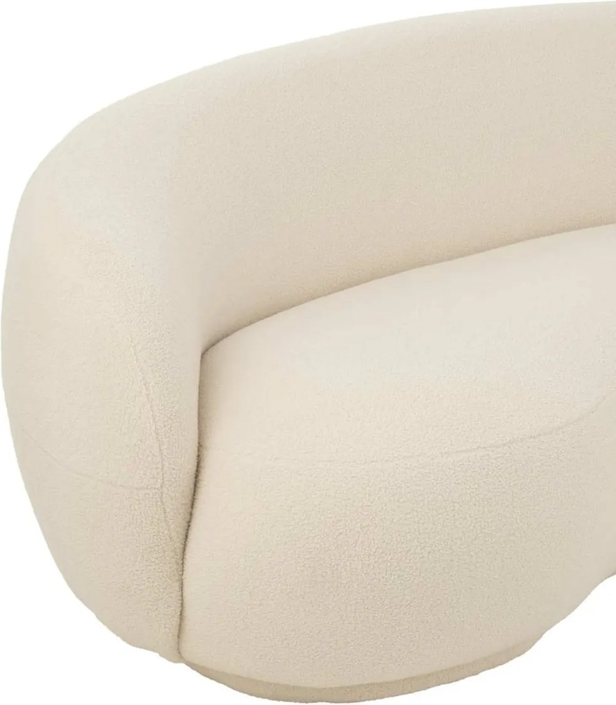 Bílá velká sofa Lounge Snow Poplar - 234*116*73cm