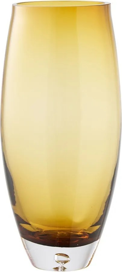 Oranžová skleněná váza (výška 32 cm) – House Nordic