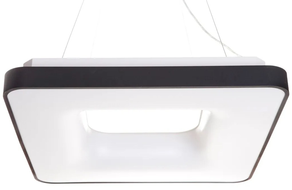 LED závěsné svítidlo L/00303 50x50cm černé