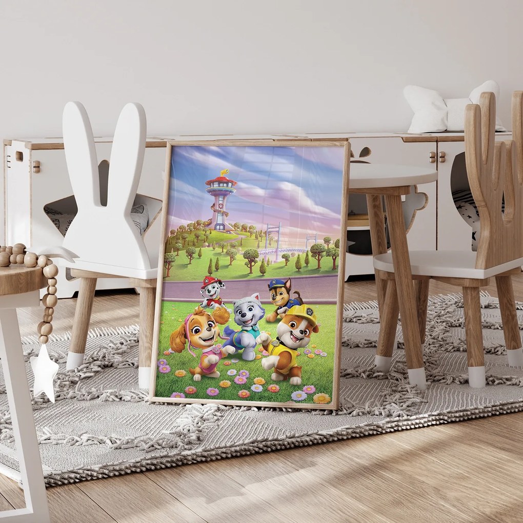 Oboustranný plakát Tlapková Patrola | 30 x 42 cm | DP351403