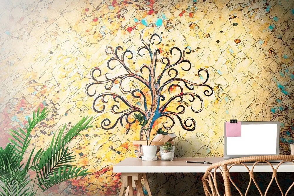 Samolepící tapeta symbol stromu života - 150x100 cm