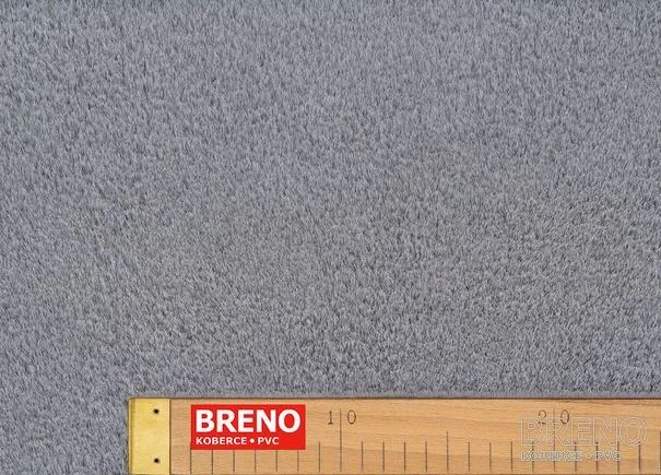 Breno Kusový koberec BUNNY kruh N3 šedý, 160x160 cm, Šedá
