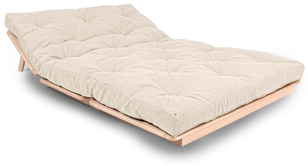 Rozkládací futonová pohovka LAYTI 02 140 cm z - výběr z 9 provedení