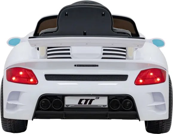 Elektrické autíčko RUF CTR3 bílé