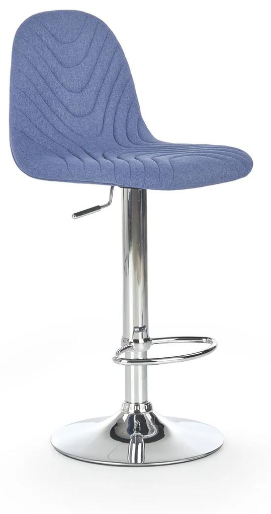 Halmar Barová stolička H82 modrá