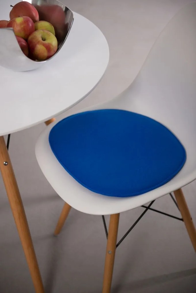 Design2 Polštář na židle SIDE CHAIR modrý