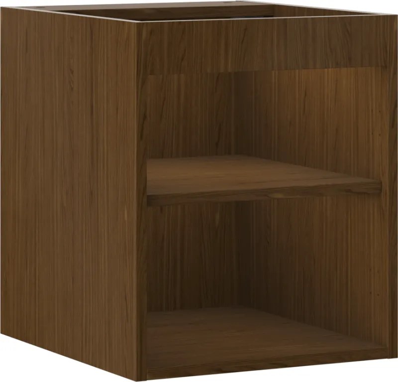 Mexen Box-A, závěsná skříňka 40 cm, ořech, 91AX1-0400-470-1-86