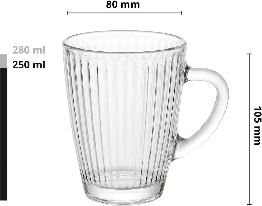 Lav hrnky Hestia 300 ml 6 ks
